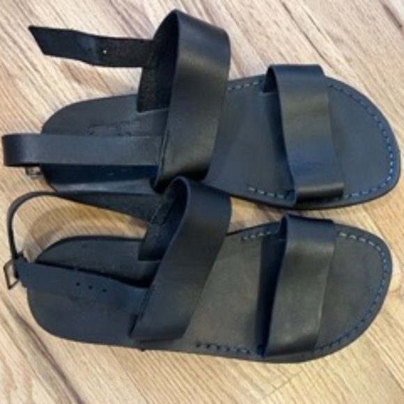 Jerusalem Sandals | Shoes | Jerusalem Handmade Black Sandals | Poshmark